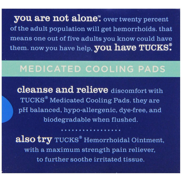 Tucks Medicated Witch Hazel Hemorrhoidal Pads, 100 Count – eSaving Shop