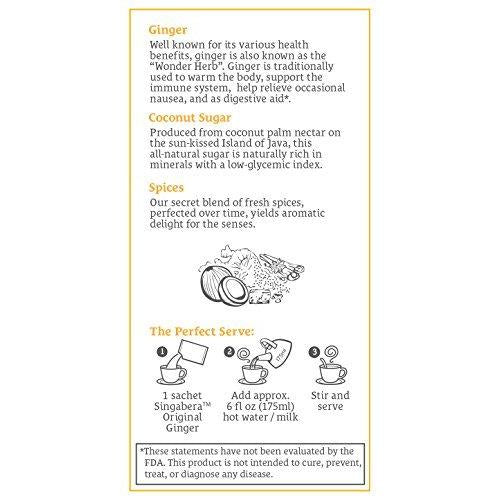 Singabera Ginger Drink Original Flavor (Pack of 3) 5.1oz – eSaving Shop