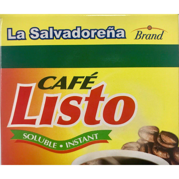 100% Coffee / La Salvadoreña Brand Café Listo Soluble - Instantaneo ...